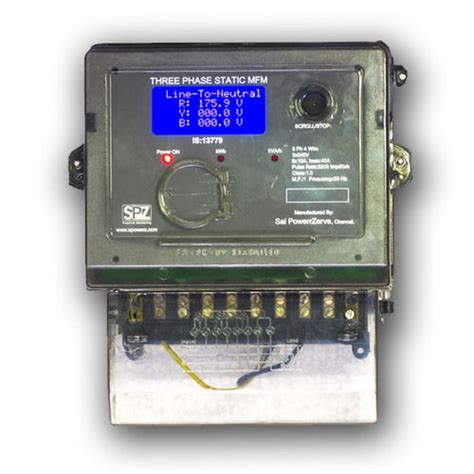 Three Phase Static Multi Function Meter At Best Price In Chennai Spowerz Solutions Pvt Ltd