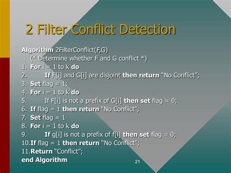 Ppt Detecting And Resolving Packet Filter Conflicts Powerpoint