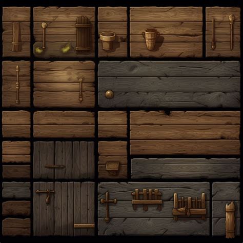 2d Sprite Tile Map Sheet