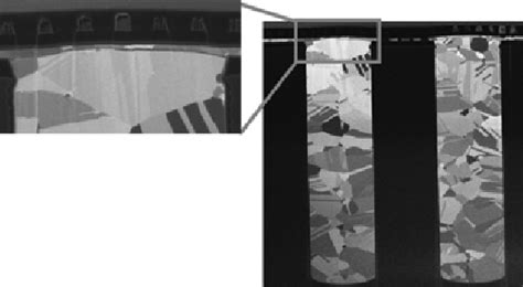 Fib Cross Section Of Cu Tsv Showing The Effect Of Cu Pumping On The