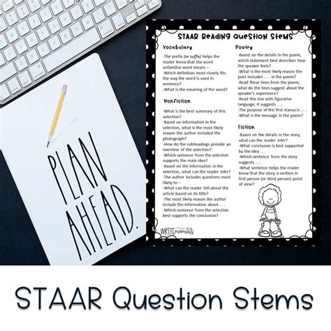 Staar Reading Question Stems