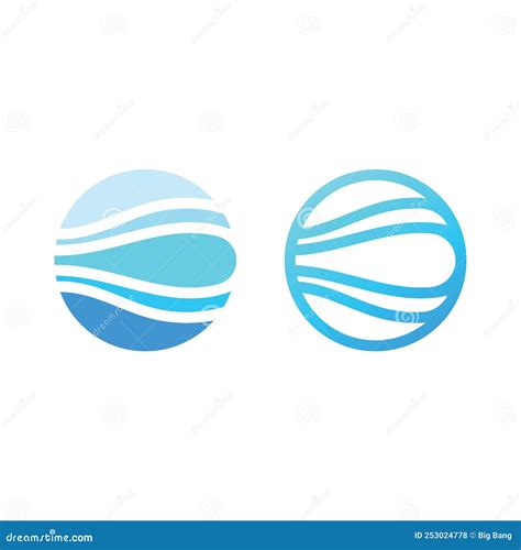 Ocean Wave Logo Template Vector Ocean Simple And Modern Logo Design