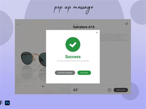 Pop Up Message Ui Design By Olawale Akinwumi On Dribbble