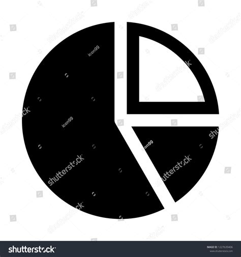 Section Circle Chart Stock Vector Royalty Free Shutterstock
