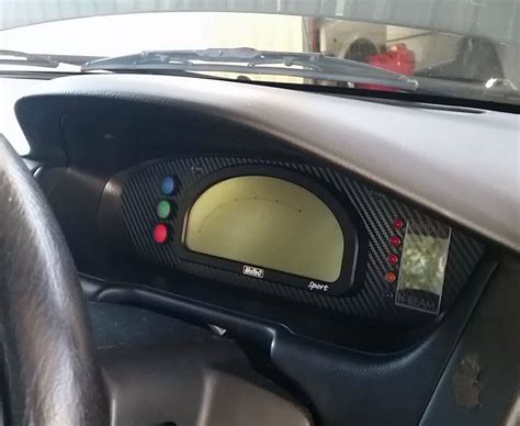 240sx S14 Custom Motec Dash Custom Cluster Development