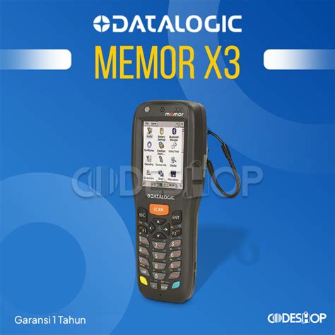 Jual Scanner DATALOGIC MEMOR X3 PDT 1D 2D Imager Scanner Barcode Mobile Shopee Indonesia