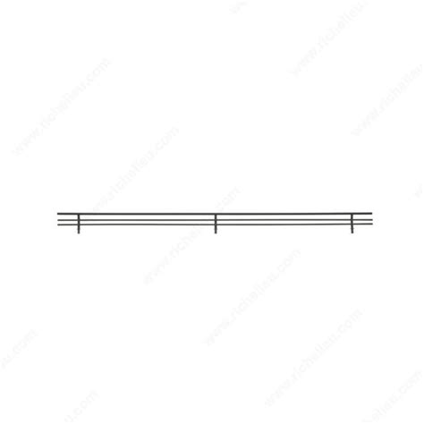 Rev A Shelf Sidelines Shoe Rail CSRSL Series Richelieu Hardware