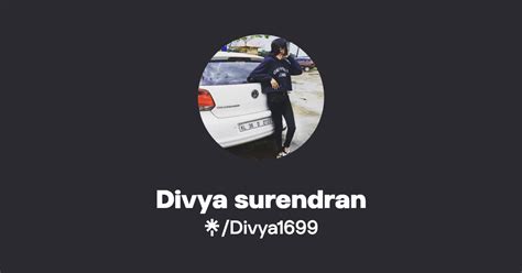 Divya Surendran Instagram Linktree