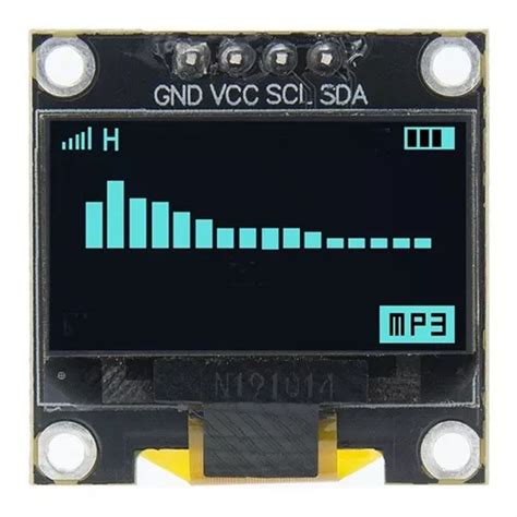 display oled 0 96 azul gráfico i2c 128x64 arduino parcelamento sem juros