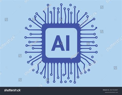 Artificial Intelligence Logo Icon Vector Symbol Stock Vector (Royalty ...
