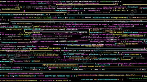Computer Glitch Program Bug Error Background Vector Programming Design Background Image And