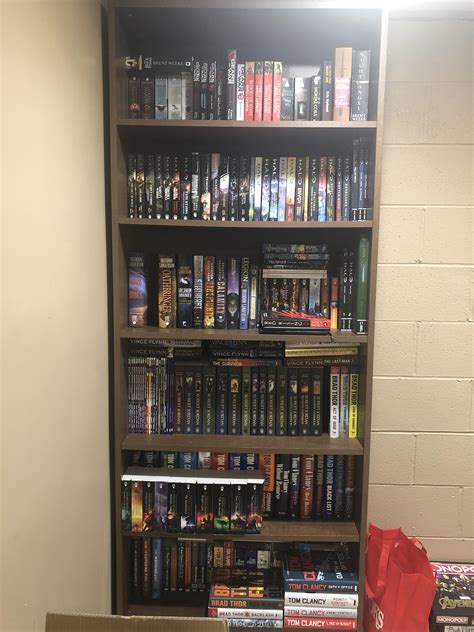 Setting Up The Extra Room In Our Basement To Be Our Library My Wife Has Two Book Shelves Full