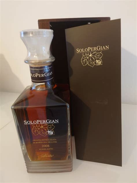 Berta Years Old Grappa Solopergian Cl Catawiki