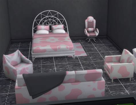 Cow Print DLC Recolors The Sims Build Buy CurseForge