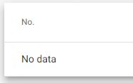 Bug MatTable MatNoDataRow Not Properly Styling In Flex Mode Issue