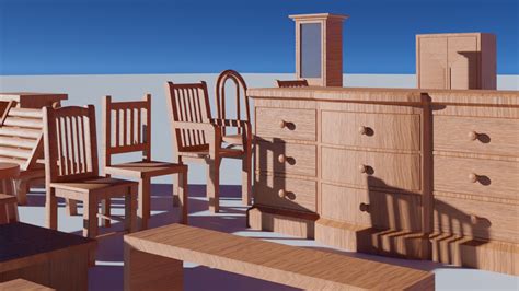 Wooden Furnitures OpenGameArt Org Wooden Furnitures OpenGameArt Org
