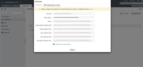 Openidoauth Single Sign On Adselfservice Plus