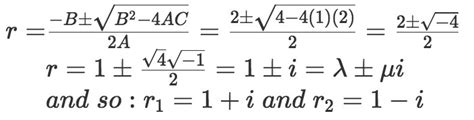Mastering Characteristic Equations With Complex Roots StudyPug