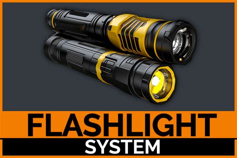 Flashlight System Realistic Systems Unity Asset Store