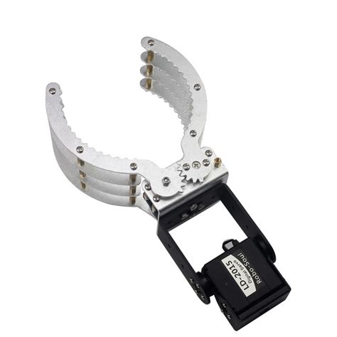 DOF Robot Mechanical Arm Clamp Claw Gripper With Servo For Arduino DIY Free Shipping