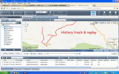 multifunctioned gps vehicle tracking software fleet management