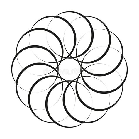 pattern overlapping circles stock illustrations 7 891 pattern