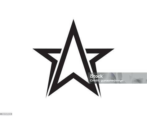 스타 기호 템플릿 디자인 벡터 상징 디자인 컨셉 창조적인 기호 아이콘 개념에 대한 스톡 벡터 아트 및 기타 이미지 개념 개발 공연 Istock