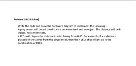 Solved Problem 10 20 Points • Explain How The Three Pin