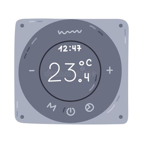 Smart Thermostat Using Sensors And Monitoring Equipment To Ensure Optimal Room Temperature