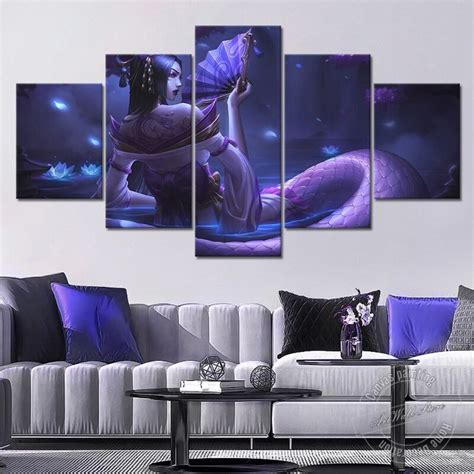 Cassiopeia Poster Spirit Blossom Skin Digital Canvas Printing League Of