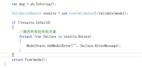 Fluentvalidation Programmer Sought