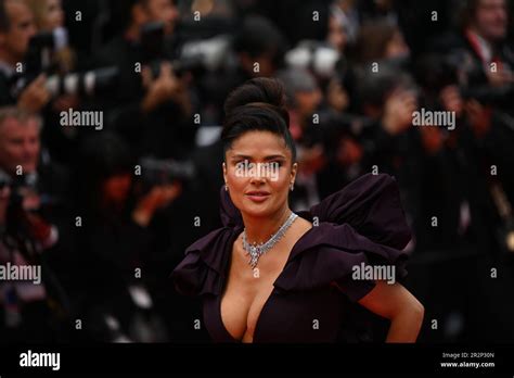 Cannes France 20th May 2023 Salma Hayek Attend The Killers Of The