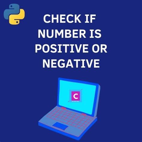 Check If Number Is Positive Or Negative With Python 3