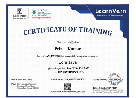 prince kumar on linkedin learnvern java