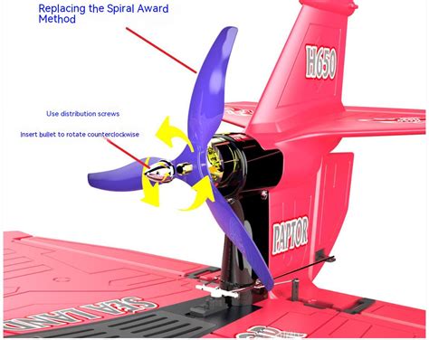 Raptor Rc Plane Tri Mode 1000m Range Fixed Wing H650