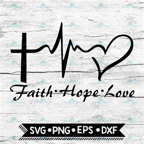 Faith Hope Love Svg Svgspecial