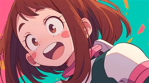 My Hero Academia Happy Ochaco Uraraka Cute Wallpaper K