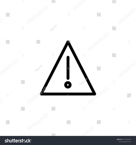 Operating System Warning Sign Stock Vector Royalty Free 1370196437