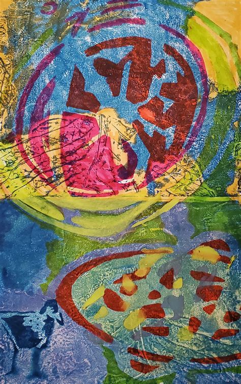 Water Based Monotype And Monoprint Woodstock School Of Art