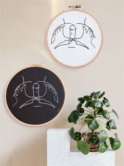 Put It In Erotic Embroidery PDF Pattern Instructions Etsy