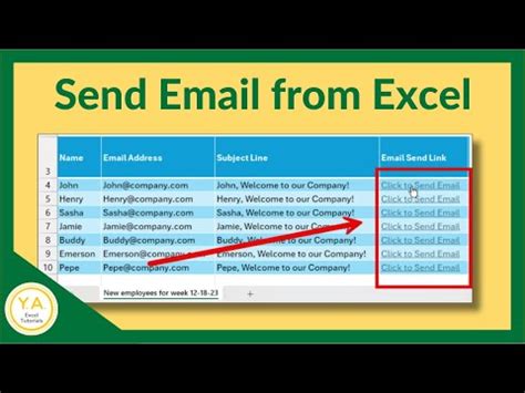How to Send Emails from Excel - Tutorial Realtime YouTube Live View Counter 🔥 — Livecounts.io