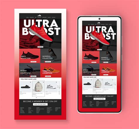 Shoes Landing Page Designs On Behance