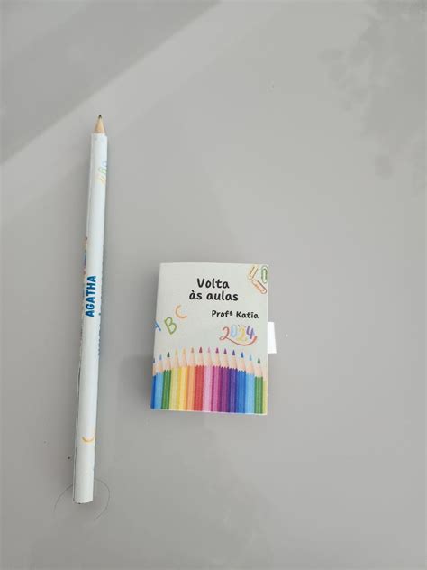 Lembrancinha Post It Lápis Personalizados Elo