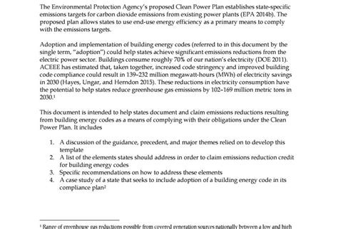 Navigating The Clean Power Plan A Template For Including Building