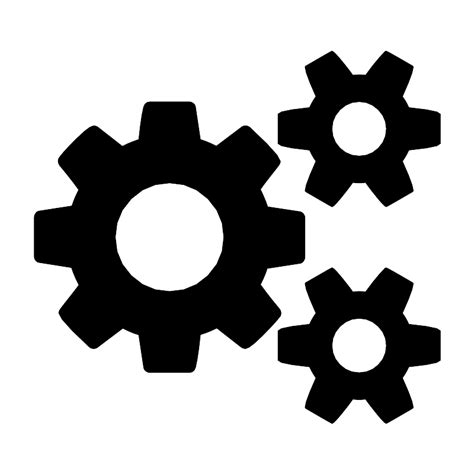 Gui Cogs Vector SVG Icon SVG Repo