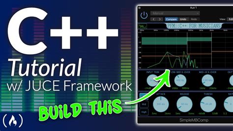 C Programming Tutorial Build A 3 Band Compressor Audio Plugin W Juce Framework Youtube