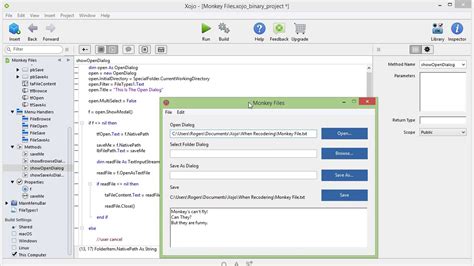 Open Dialog In Xojo Youtube