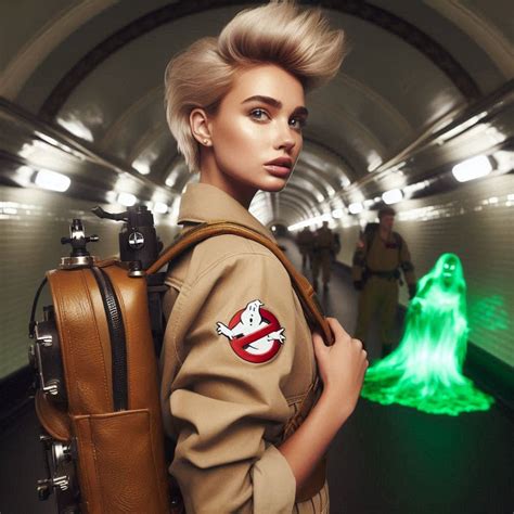Ghostbuster Lady By Suicidal77 On Deviantart
