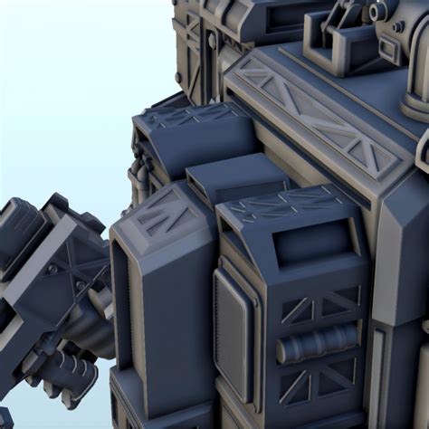3d Printable Enos Combat Robot 11 Battletech Mechwarrior Scifi