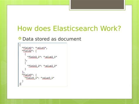 Elasticsearch An Overview Ppt